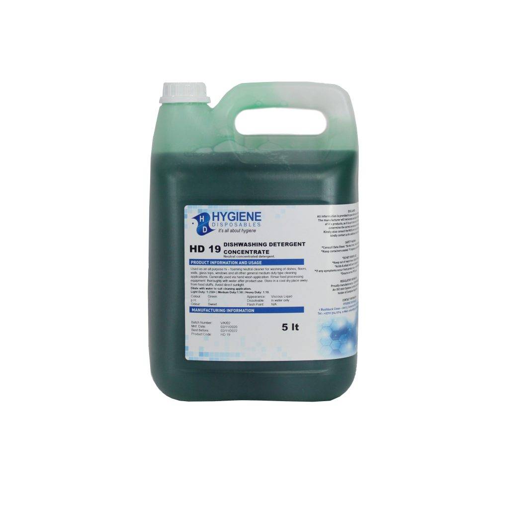 Dishwashing Detergent Concentrate - HD 19 - 5L