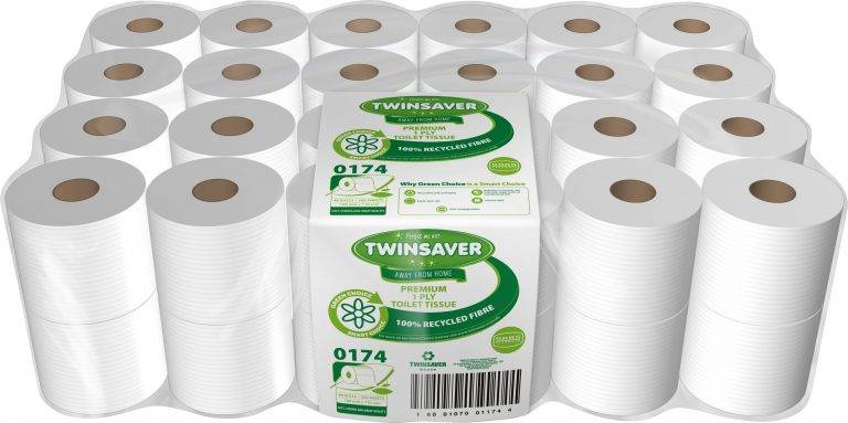 1Ply Virgin Fibre Toilet Paper - TS-0177